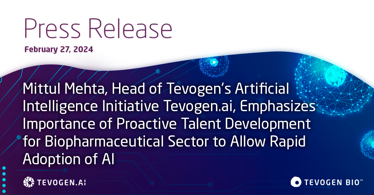 Mittul Mehta, Head of Tevogen's Artificial Intelligence Initiative Tevogen.ai, Emphasizes ...