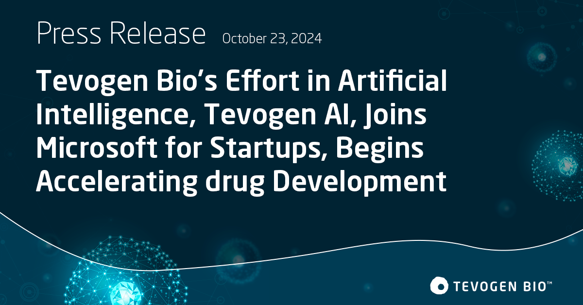 Tevogen Bio’s Effort in Artificial Intelligence, Tevogen AI, Joins Microsoft for Startups ...